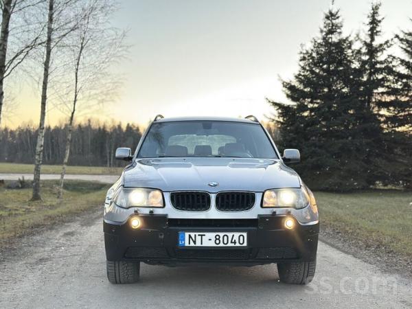 Grey BMW X3 2004 in Preili, with an engine capacity of 3.00 L and mileage of 279 thousand km for 4390 €, photo 2 on AUTOMOTO.COM.LV