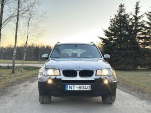 Pelēks BMW X3 2004 Preiļi, ar dzinēja tilpumu 3.00 L un nobraukumu 279 tūkst. km par 4390 €, foto 2 vietnē AUTOMOTO.COM.LV