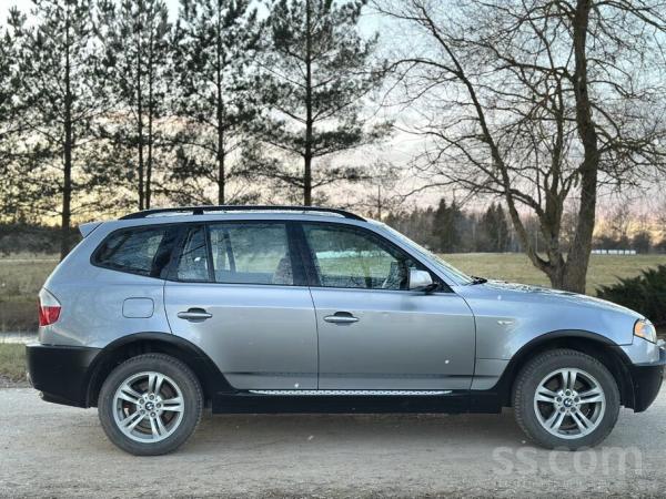 Grey BMW X3 2004 in Preili, with an engine capacity of 3.00 L and mileage of 279 thousand km for 4390 €, photo 8 on AUTOMOTO.COM.LV