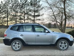 Pelēks BMW X3 2004 Preiļi, ar dzinēja tilpumu 3.00 L un nobraukumu 279 tūkst. km par 4390 €, foto 8 vietnē AUTOMOTO.COM.LV