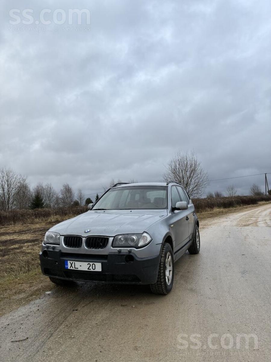 Grey BMW X3 2004 in Ogre, with an engine capacity of 3.00 L and mileage of 516 thousand km for 3200 €, photo 1 on AUTOMOTO.COM.LV