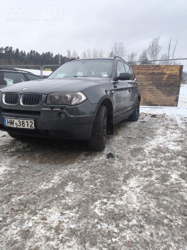 Grey BMW X3 2004 in Riga, with an engine capacity of 3.00 L and mileage of 299 thousand km for 3200 €, photo 1 on AUTOMOTO.COM.LV