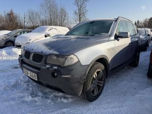 Pelēks BMW X3 2004 Kauņa, ar dzinēja tilpumu 2.98 L un nobraukumu 241 tūkst. km par 1800 €, foto  vietnē AUTOMOTO.COM.LV