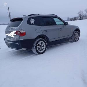 Pelēks BMW X3 2004 Kauņa, ar dzinēja tilpumu 2.99 L un nobraukumu 315 tūkst. km par 3200 €, foto  vietnē AUTOMOTO.COM.LV