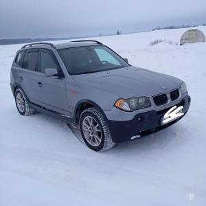 Pelēks BMW X3 2004 Kauņa, ar dzinēja tilpumu 2.99 L un nobraukumu 315 tūkst. km par 3200 €, foto 2 vietnē AUTOMOTO.COM.LV