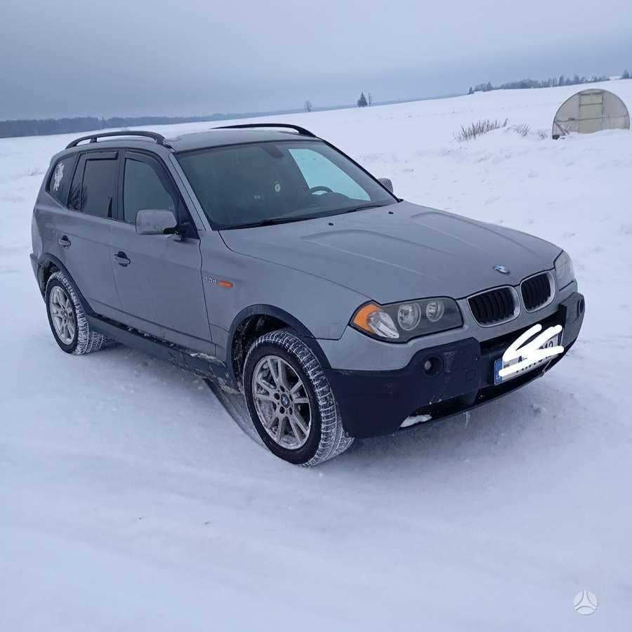 Pelēks BMW X3 2004 Kauņa, ar dzinēja tilpumu 2.99 L un nobraukumu 315 tūkst. km par 3200 €, foto 2 vietnē AUTOMOTO.COM.LV