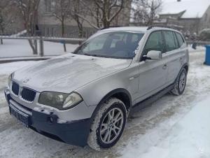 Grey BMW X3 2004 in Marijampole, with an engine capacity of 2.99 L and mileage of 250 thousand km for 3200 €, photo 2 on AUTOMOTO.COM.LV