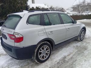 Grey BMW X3 2004 in Marijampole, with an engine capacity of 2.99 L and mileage of 250 thousand km for 3200 €, photo 4 on AUTOMOTO.COM.LV