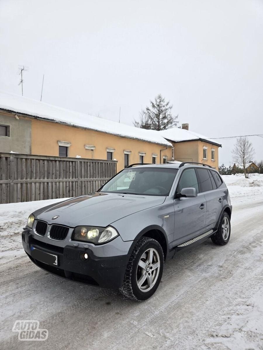 Grey BMW X3 2004 in Plunge, with an engine capacity of 3.00 L and mileage of 267 thousand km for 2650 €, photo 1 on AUTOMOTO.COM.LV