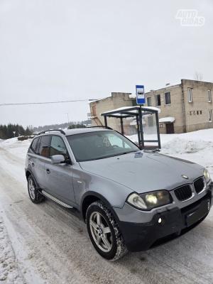 Grey BMW X3 2004 in Plunge, with an engine capacity of 3.00 L and mileage of 267 thousand km for 2650 €, photo 3 on AUTOMOTO.COM.LV