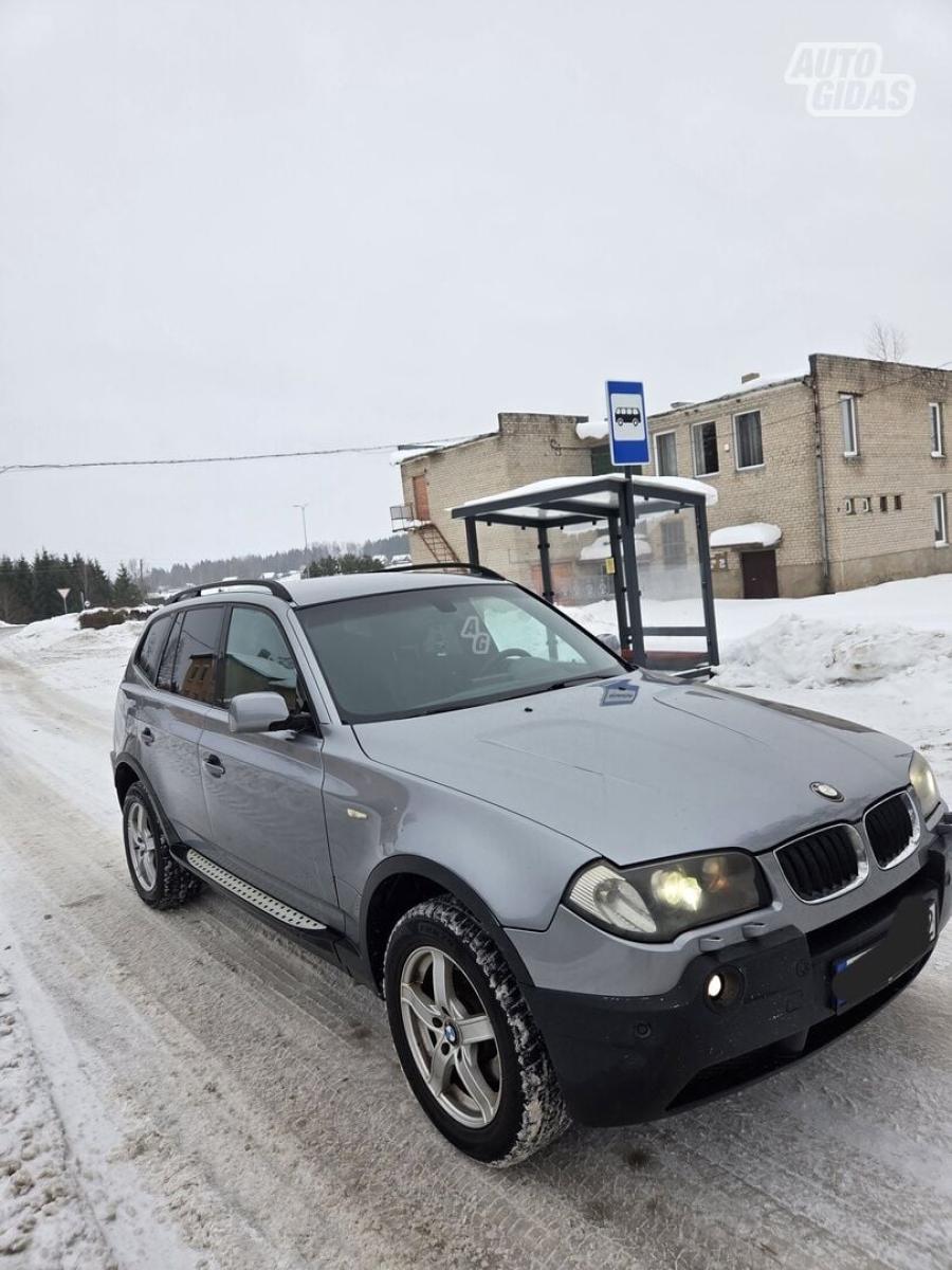 Grey BMW X3 2004 in Plunge, with an engine capacity of 3.00 L and mileage of 267 thousand km for 2650 €, photo 3 on AUTOMOTO.COM.LV