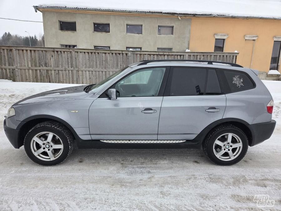 Grey BMW X3 2004 in Plunge, with an engine capacity of 3.00 L and mileage of 267 thousand km for 2650 €, photo 4 on AUTOMOTO.COM.LV