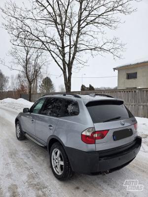 Grey BMW X3 2004 in Plunge, with an engine capacity of 3.00 L and mileage of 267 thousand km for 2650 €, photo 5 on AUTOMOTO.COM.LV