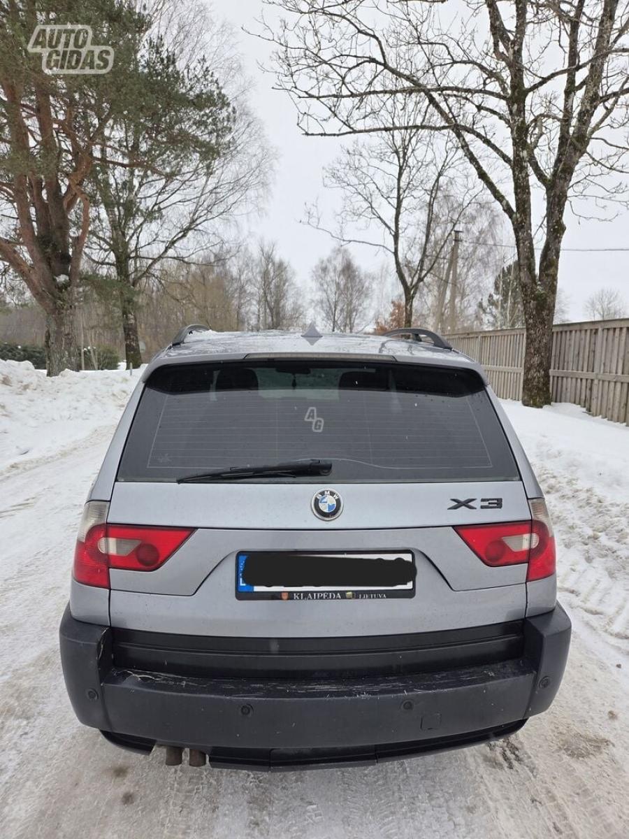 Grey BMW X3 2004 in Plunge, with an engine capacity of 3.00 L and mileage of 267 thousand km for 2650 €, photo 6 on AUTOMOTO.COM.LV