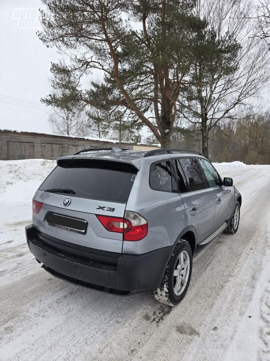 Grey BMW X3 2004 in Plunge, with an engine capacity of 3.00 L and mileage of 267 thousand km for 2650 €, photo 7 on AUTOMOTO.COM.LV