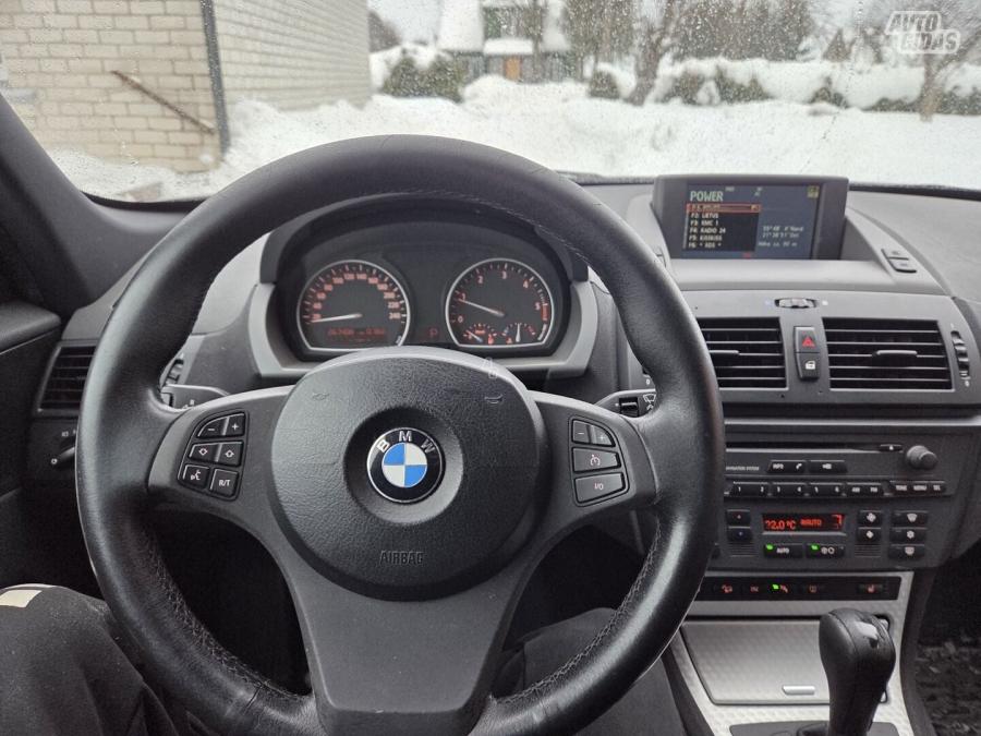 Grey BMW X3 2004 in Plunge, with an engine capacity of 3.00 L and mileage of 267 thousand km for 2650 €, photo 12 on AUTOMOTO.COM.LV