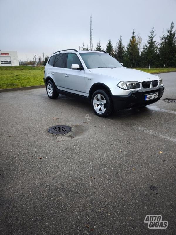 Pelēks BMW X3 2004 Raseiniai, ar dzinēja tilpumu 3.00 L un nobraukumu 250 tūkst. km par 3600 €, foto 4 vietnē AUTOMOTO.COM.LV