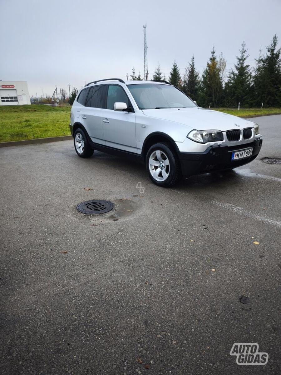Grey BMW X3 2004 in Raseiniai, with an engine capacity of 3.00 L and mileage of 250 thousand km for 3600 €, photo 5 on AUTOMOTO.COM.LV