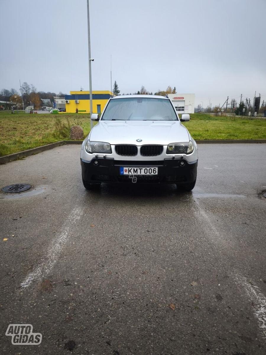 Grey BMW X3 2004 in Raseiniai, with an engine capacity of 3.00 L and mileage of 250 thousand km for 3600 €, photo 6 on AUTOMOTO.COM.LV