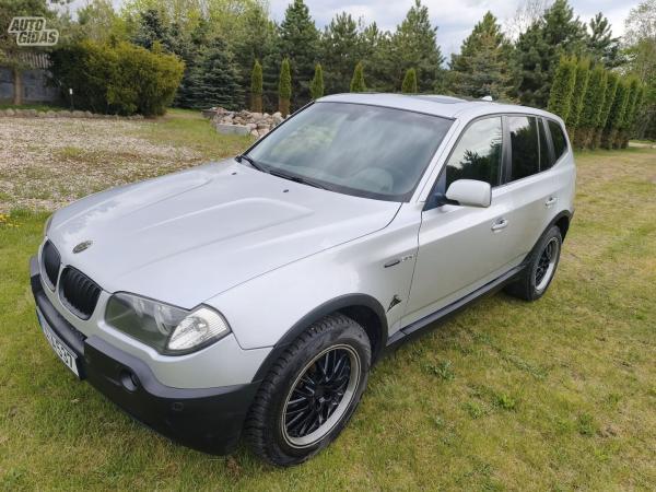 Pelēks BMW X3 2004 Vilkaviškis, ar dzinēja tilpumu 3.00 L un nobraukumu 353 tūkst. km par 2500 €, foto 1 vietnē AUTOMOTO.COM.LV