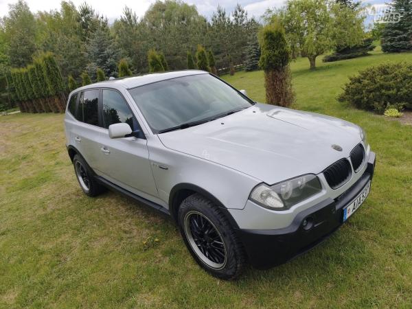 Pelēks BMW X3 2004 Vilkaviškis, ar dzinēja tilpumu 3.00 L un nobraukumu 353 tūkst. km par 2500 €, foto 2 vietnē AUTOMOTO.COM.LV