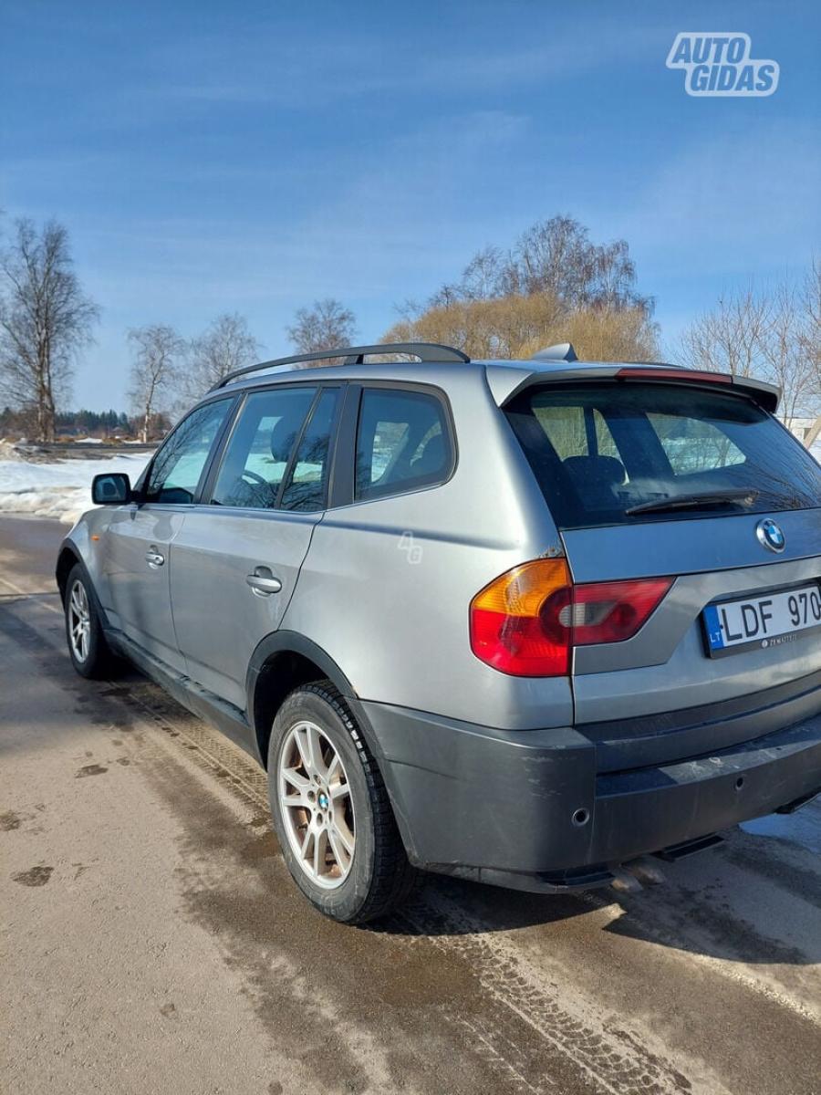 Серый БМВ Х3 2004 в Плунге, объемом двигателя 3.00 л и пробегом 248 тыс. км за 2600 €, фото 4 на AUTOMOTO.COM.LV