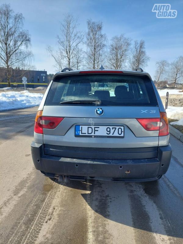 Grey BMW X3 2004 in Plunge, with an engine capacity of 3.00 L and mileage of 248 thousand km for 2600 €, photo 4 on AUTOMOTO.COM.LV