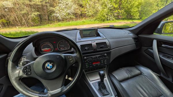 Grey BMW X3 2004 in Vilnius, with an engine capacity of 3.00 L and mileage of 246 thousand km for 3500 €, photo 4 on AUTOMOTO.COM.LV