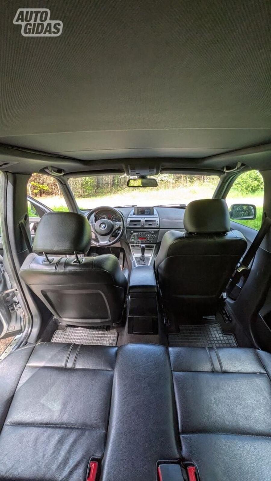 Pelēks BMW X3 2004 Viļņa, ar dzinēja tilpumu 3.00 L un nobraukumu 246 tūkst. km par 3500 €, foto 9 vietnē AUTOMOTO.COM.LV