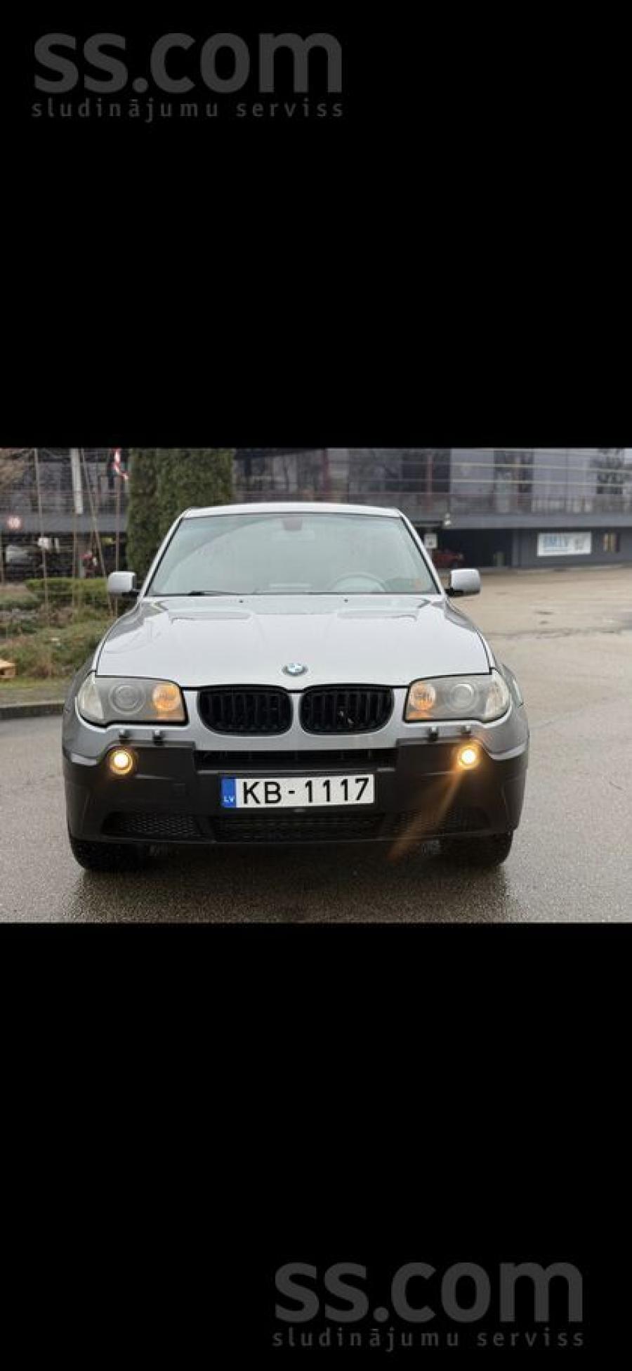 Grey BMW X3 2004 in Riga, with an engine capacity of 3.00 L and mileage of 343 thousand km for 3840 €, photo 3 on AUTOMOTO.COM.LV