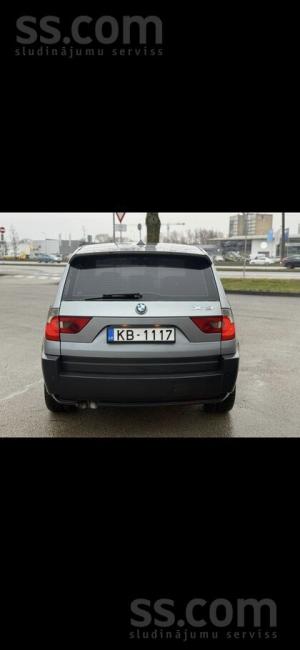 Grey BMW X3 2004 in Riga, with an engine capacity of 3.00 L and mileage of 343 thousand km for 3840 €, photo 5 on AUTOMOTO.COM.LV