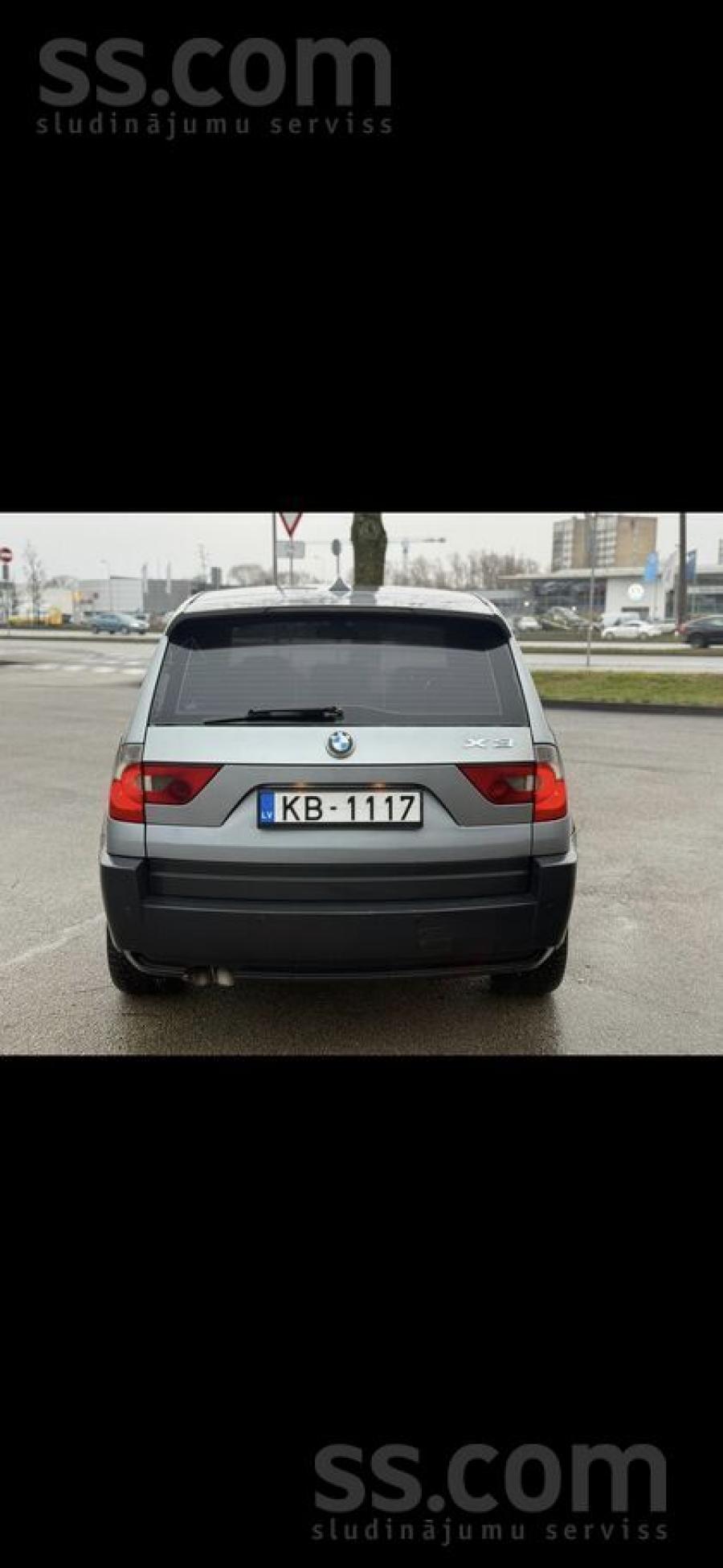Grey BMW X3 2004 in Riga, with an engine capacity of 3.00 L and mileage of 343 thousand km for 3840 €, photo 5 on AUTOMOTO.COM.LV