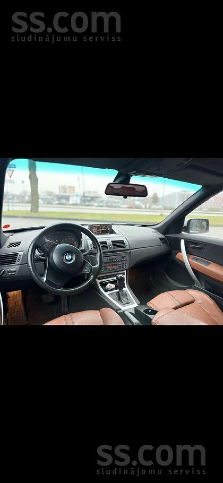Grey BMW X3 2004 in Riga, with an engine capacity of 3.00 L and mileage of 343 thousand km for 3840 €, photo 8 on AUTOMOTO.COM.LV