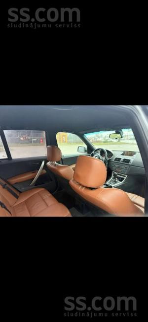 Grey BMW X3 2004 in Riga, with an engine capacity of 3.00 L and mileage of 343 thousand km for 3840 €, photo 10 on AUTOMOTO.COM.LV
