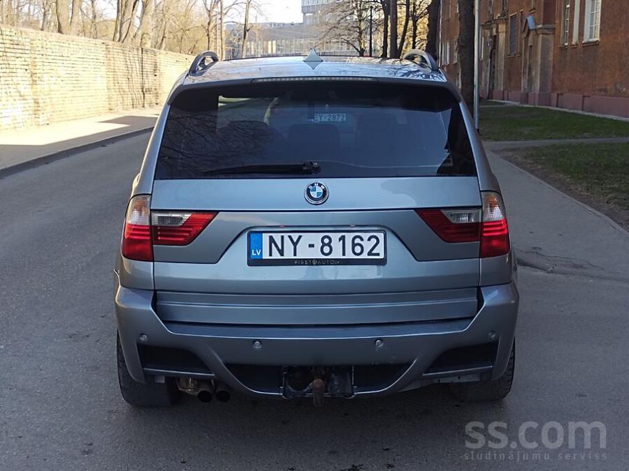 Pelēks BMW X3 2004 Rīga, ar dzinēja tilpumu 3.00 L un nobraukumu 0 tūkst. km par 4000 €, foto 7 vietnē AUTOMOTO.COM.LV