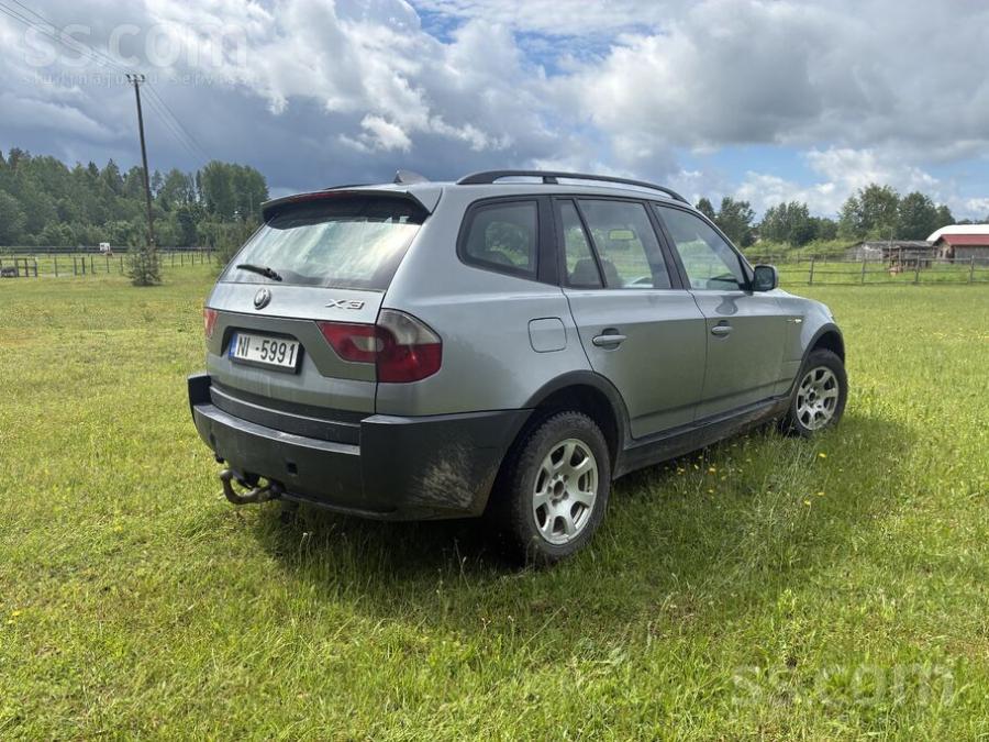 Grey BMW X3 2004 in Ogre, with an engine capacity of 3.00 L and mileage of 516 thousand km for 2499 €, photo 3 on AUTOMOTO.COM.LV