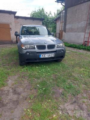 Серый БМВ Х3 2004 в Рига, объемом двигателя 3.00 л и пробегом 288 тыс. км за 3990 €, фото  на AUTOMOTO.COM.LV