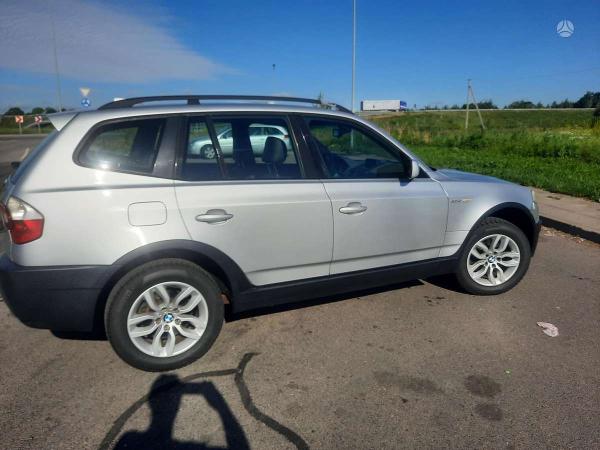 Pelēks BMW X3 2004 Panevēža, ar dzinēja tilpumu 2.99 L un nobraukumu 212 tūkst. km par 2950 €, foto 8 vietnē AUTOMOTO.COM.LV