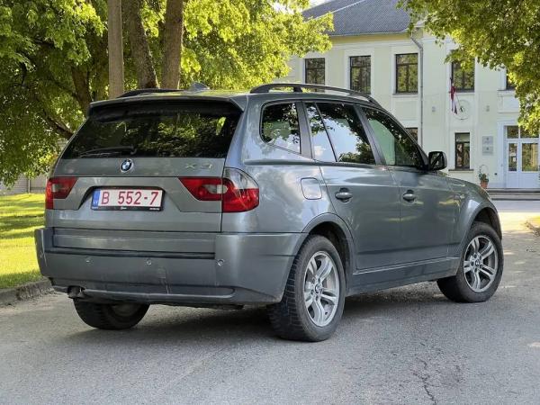 Grey BMW X3 2004 in Rezekne, with an engine capacity of 3.00 L and mileage of 200 thousand km for 4600 €, photo 5 on AUTOMOTO.COM.LV