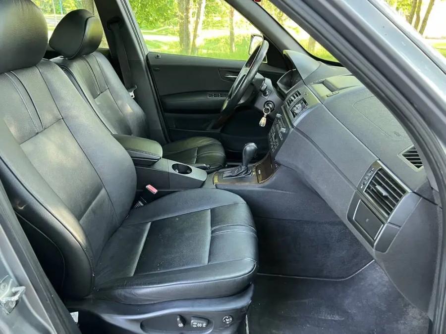 Pelēks BMW X3 2004 Rēzekne, ar dzinēja tilpumu 3.00 L un nobraukumu 200 tūkst. km par 4600 €, foto 11 vietnē AUTOMOTO.COM.LV