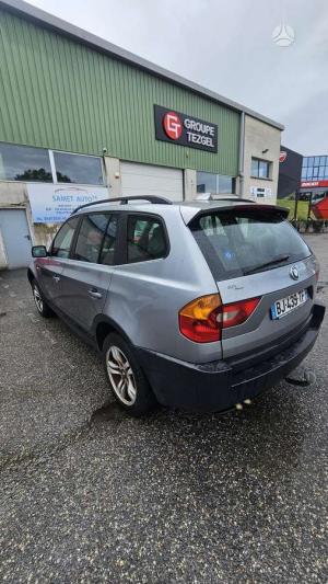 Grey BMW X3 2004 in Taurage, with an engine capacity of 3.00 L and mileage of 283 thousand km for 3700 €, photo 7 on AUTOMOTO.COM.LV