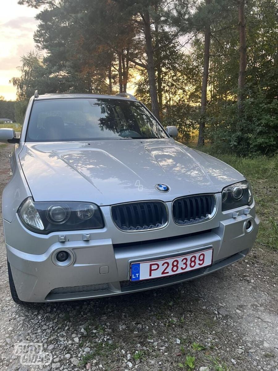 Grey BMW X3 2004 in Vilnius, with an engine capacity of 3.00 L and mileage of 256 thousand km for 4444 €, photo 1 on AUTOMOTO.COM.LV
