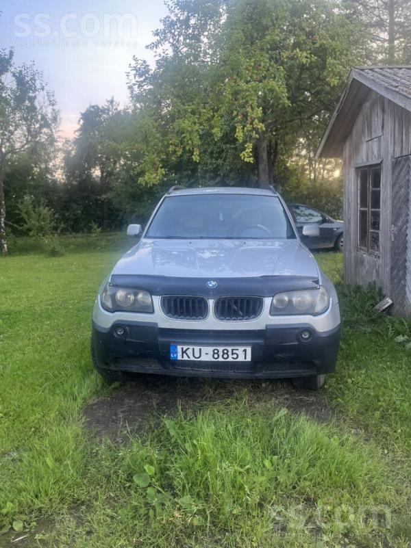 Серый БМВ Х3 2004 в Салдус, объемом двигателя 3.00 л и пробегом 397 тыс. км за 3350 €, фото 1 на AUTOMOTO.COM.LV