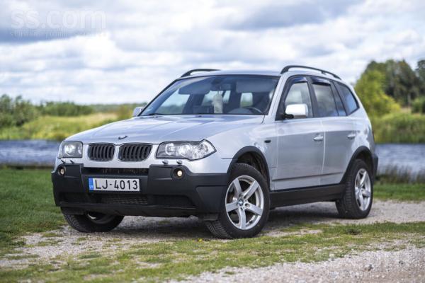 Pelēks BMW X3 2004 Jelgava, ar dzinēja tilpumu 3.00 L un nobraukumu 311 tūkst. km par 4500 €, foto 1 vietnē AUTOMOTO.COM.LV