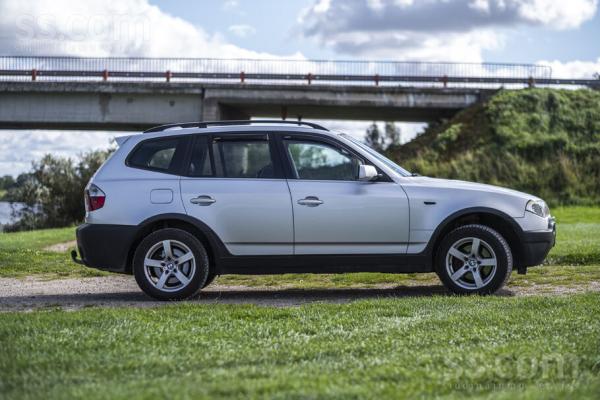 Pelēks BMW X3 2004 Jelgava, ar dzinēja tilpumu 3.00 L un nobraukumu 311 tūkst. km par 4500 €, foto 3 vietnē AUTOMOTO.COM.LV