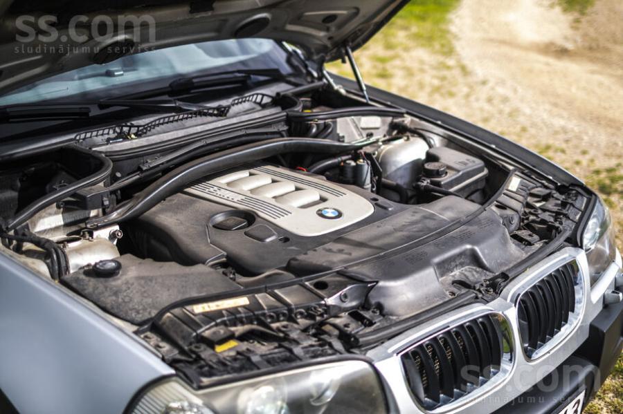 Pelēks BMW X3 2004 Jelgava, ar dzinēja tilpumu 3.00 L un nobraukumu 311 tūkst. km par 4500 €, foto 12 vietnē AUTOMOTO.COM.LV
