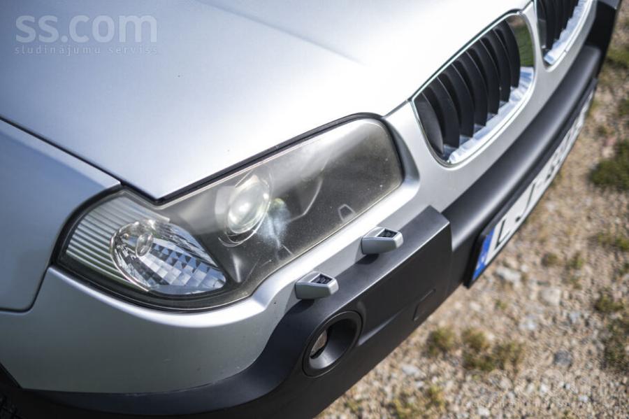Pelēks BMW X3 2004 Jelgava, ar dzinēja tilpumu 3.00 L un nobraukumu 311 tūkst. km par 4500 €, foto 18 vietnē AUTOMOTO.COM.LV