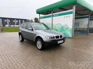Pelēks BMW X3 2004 Ludza, ar dzinēja tilpumu 3.00 L un nobraukumu 290 tūkst. km par 4950 €, foto 6 vietnē AUTOMOTO.COM.LV