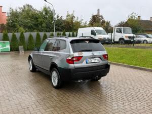 Pelēks BMW X3 2004 Ludza, ar dzinēja tilpumu 3.00 L un nobraukumu 290 tūkst. km par 4950 €, foto 10 vietnē AUTOMOTO.COM.LV
