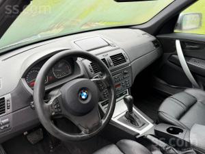 Pelēks BMW X3 2004 Ludza, ar dzinēja tilpumu 3.00 L un nobraukumu 290 tūkst. km par 4950 €, foto 11 vietnē AUTOMOTO.COM.LV